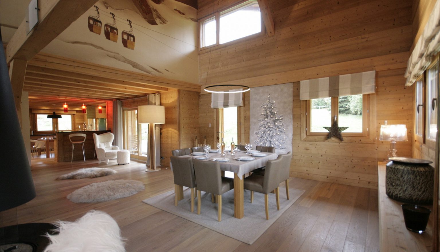 Location Chalet Yukon à Megève - 5 chambres et piscine intérieure
